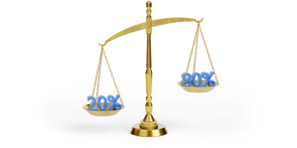 80/20 Rule: Healthy Balance with Diet and Exercise - In On Around
